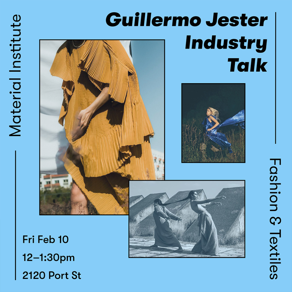 Guillermo Jester Industry Talk – Material Institute